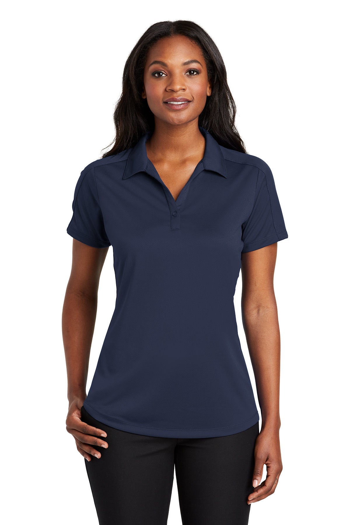Diamond Jacquard Polo 569 | Vista Uniforms